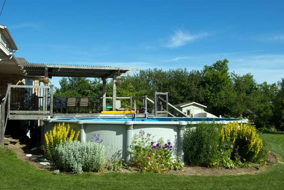 Above ground pool ideas on a budget